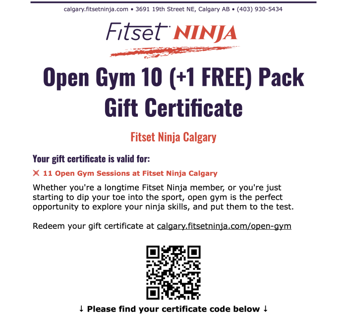 Schedule Appointment with Fitset Ninja Calgary