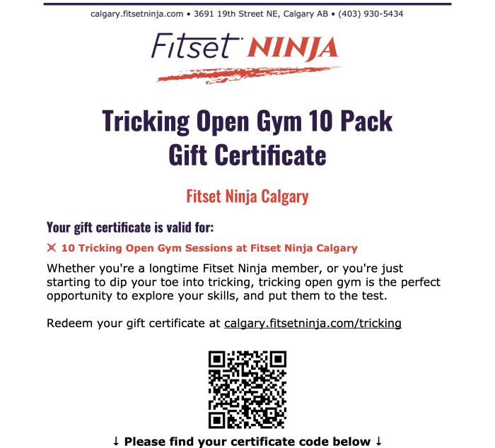 Schedule Appointment with Fitset Ninja Calgary